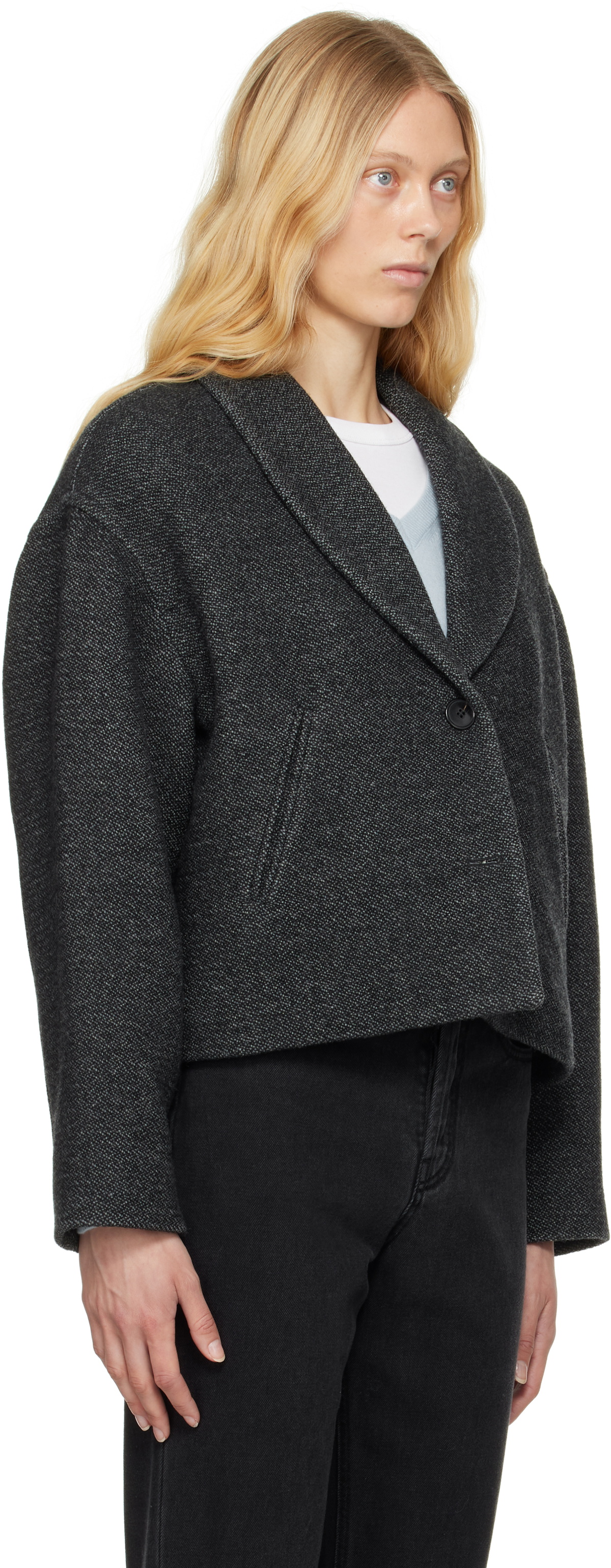 Isabel Marant Etoile Gray Lanna Jacket Isabel Marant Etoile