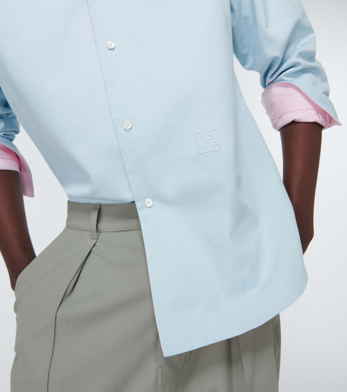 Loewe - Reversible cotton shirt Loewe