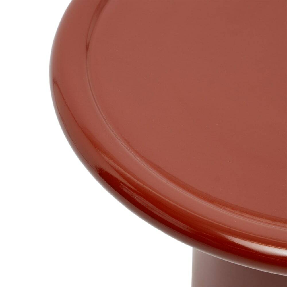 The Conran Shop Mag Round Side Table in Red 40Cm The Conran Shop