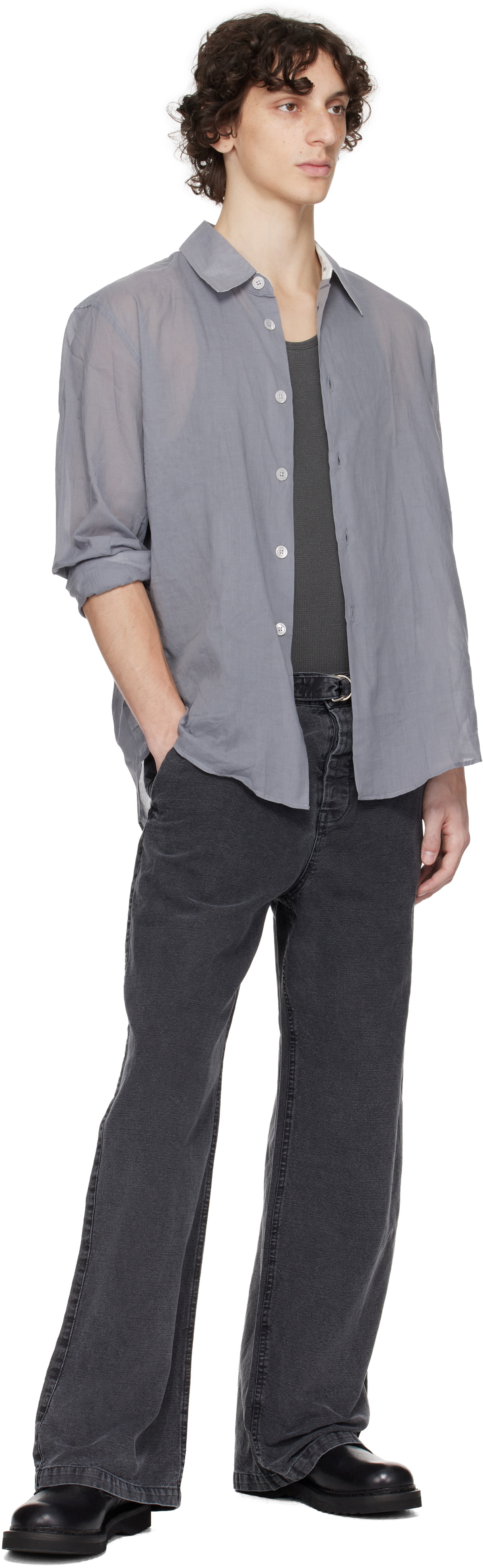 OUR LEGACY Gray Beyond Shirt Our Legacy