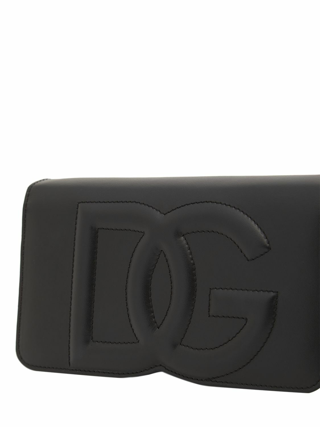 DOLCE & GABBANA - Mini Dg Logo Leather Shoulder Bag Dolce & Gabbana
