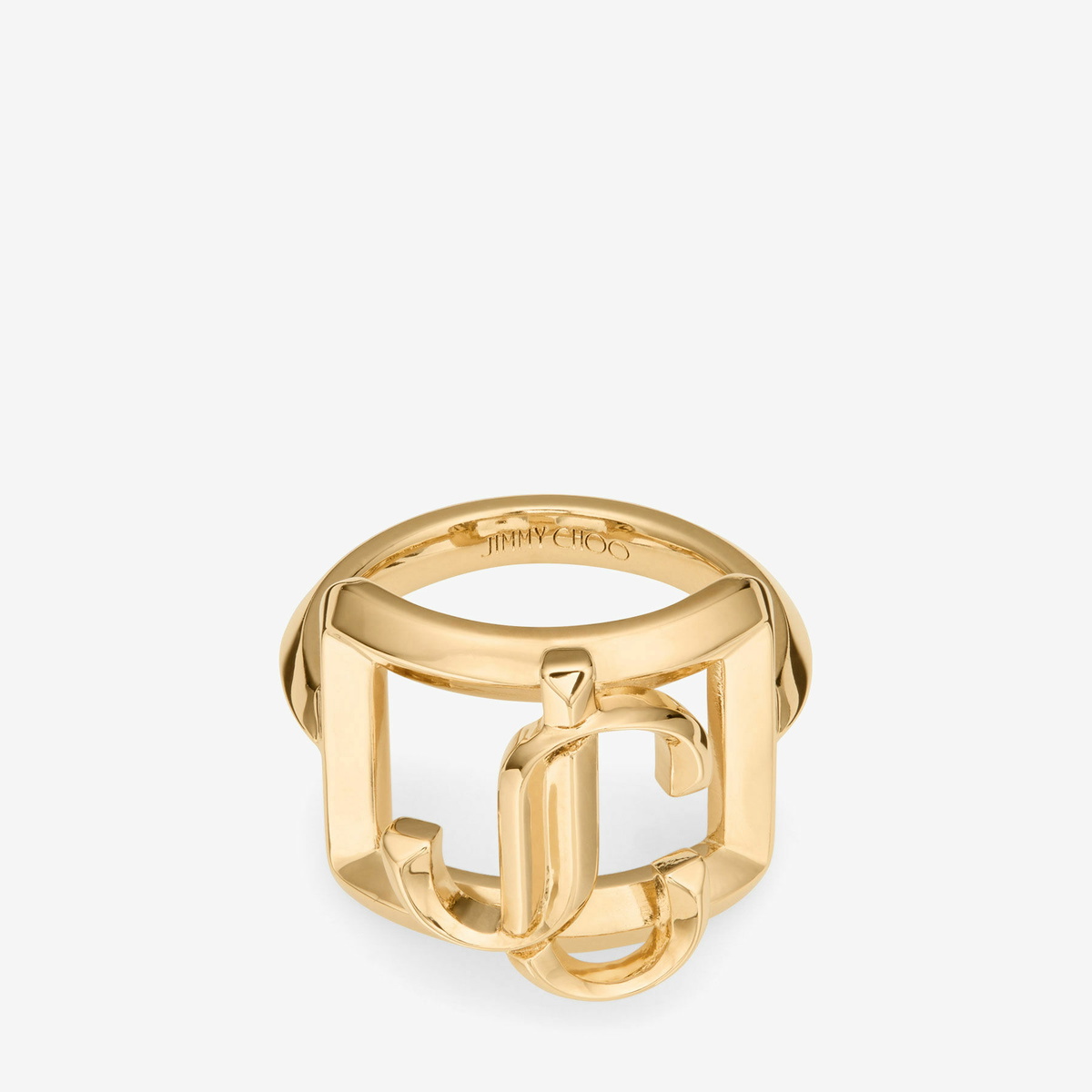 Jimmy Choo Square Jc Slim Ring Jimmy Choo