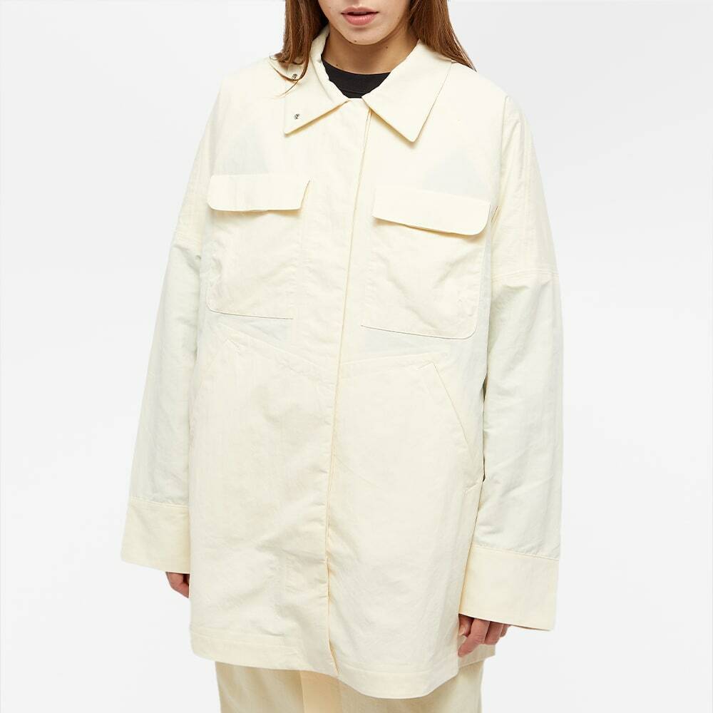 Nike Women's W Every Stitch Considered Woven Parka Jacket in Coconut ...