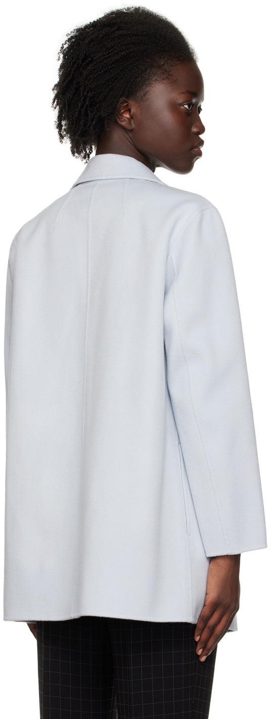 Theory Blue Clairene Coat Theory