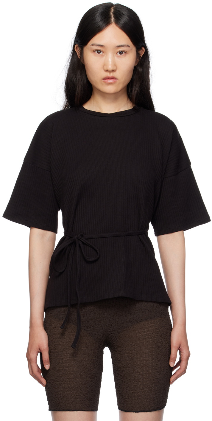 Baserange Black Shaw T-Shirt Baserange