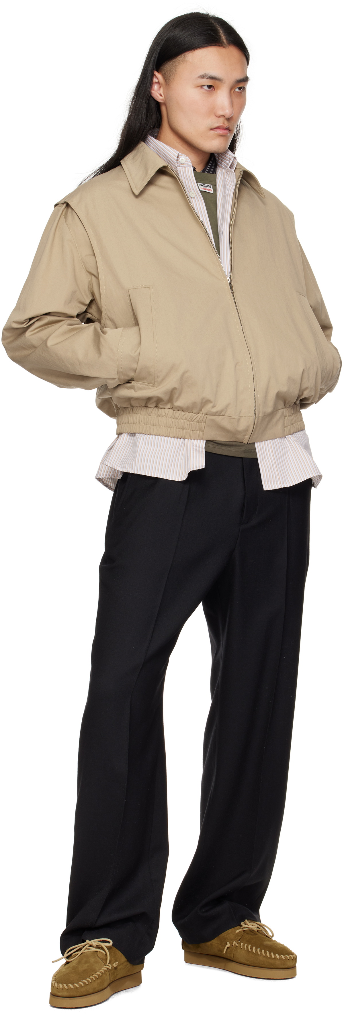 Commission Beige Garrison Jacket Commission