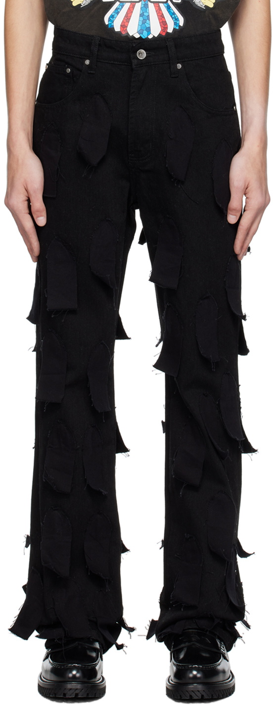 Who Decides War Black Flyaway Jeans WHO DECIDES WAR by Ev Bravado