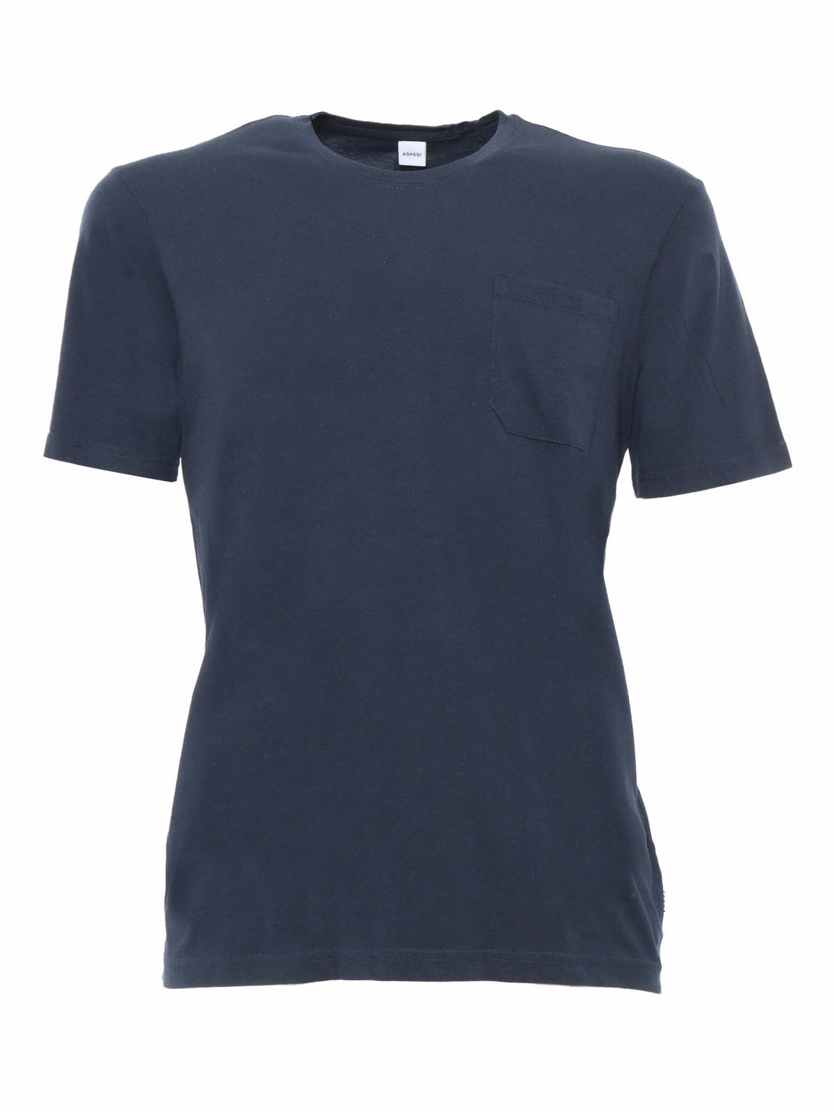 Aspesi Blue Jersey T-shirt Aspesi