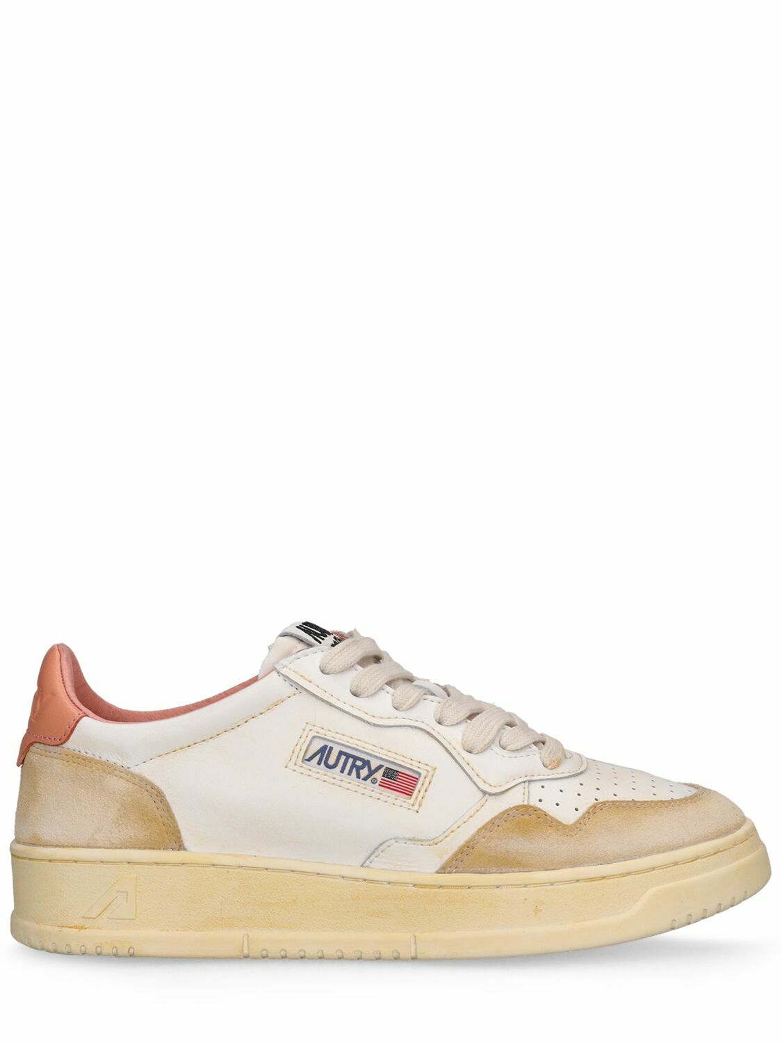 AUTRY - Super Vintage Low Leather Sneakers Autry