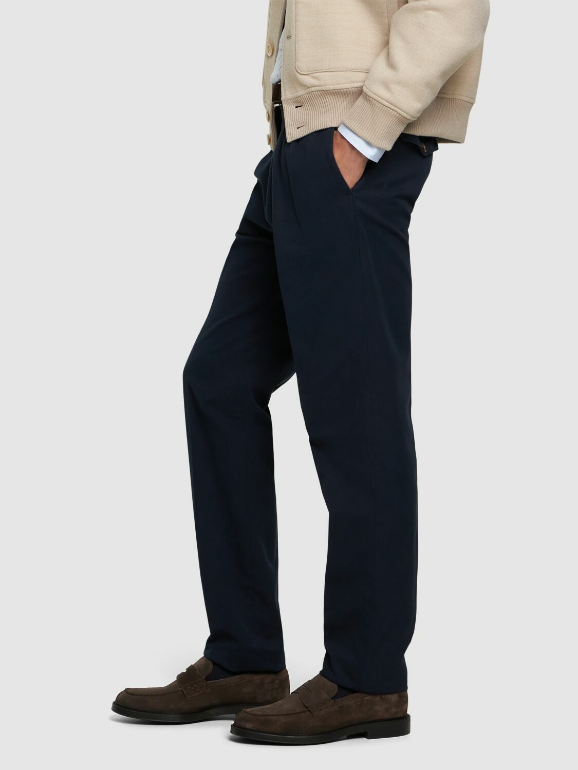 KITON Suede Loafers Kiton