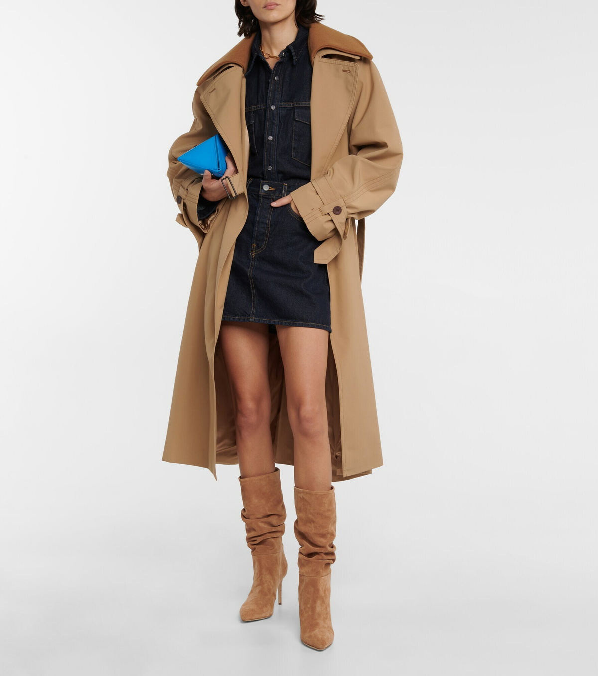 Paris Texas - Slouchy suede boots Paris Texas