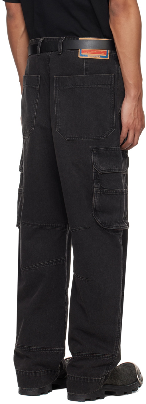 Diesel Black D-Fish Jeans Diesel