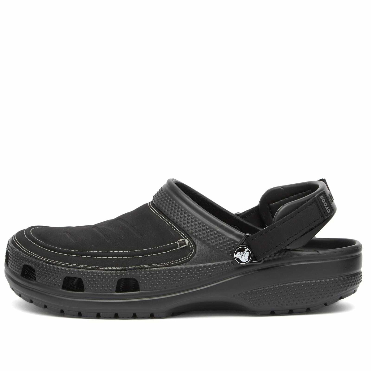 Crocs Men's Yukon Vista II Clog in Black/Slate Grey Crocs