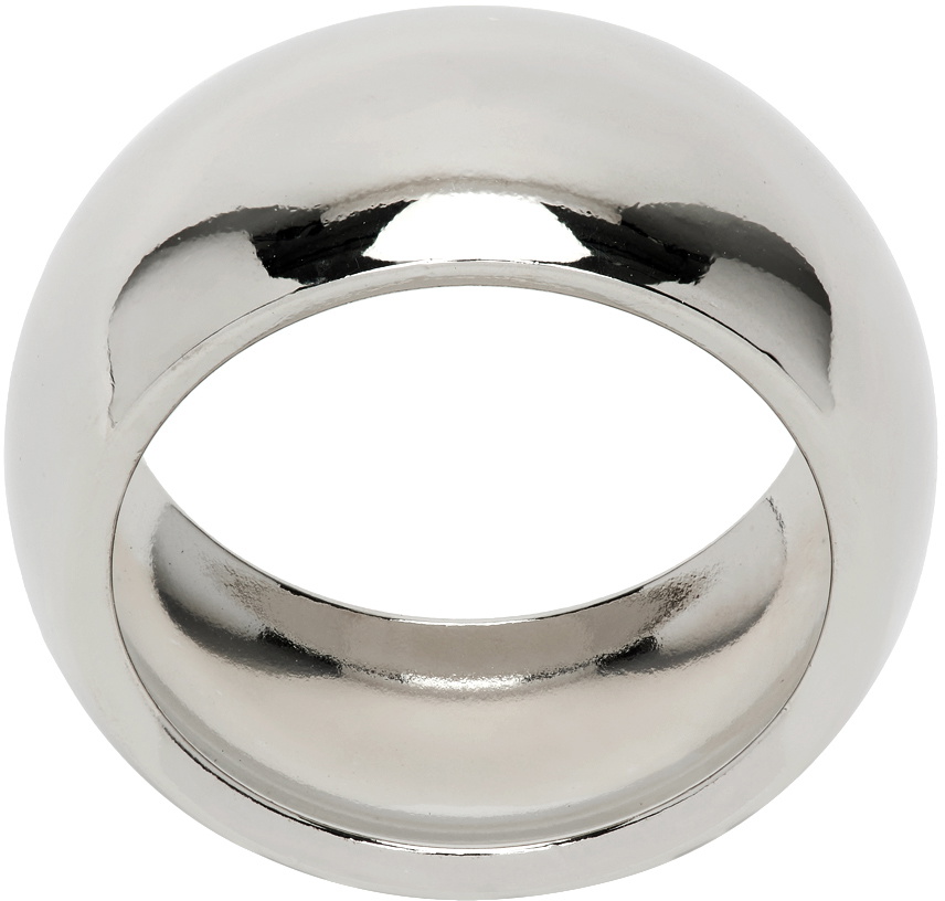 Laura Lombardi Silver Luna Ring Laura Lombardi