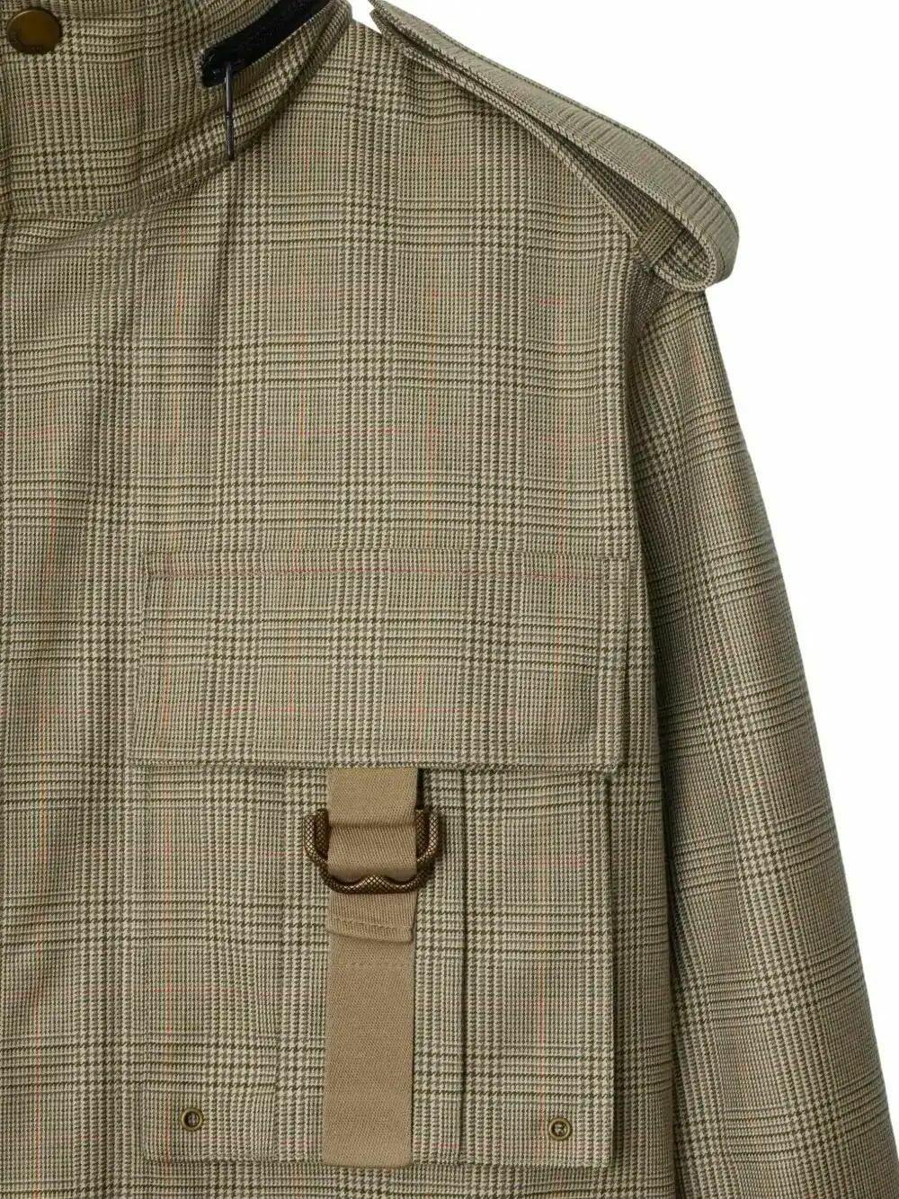 Burberry Bonded Wool Jacket Burberry