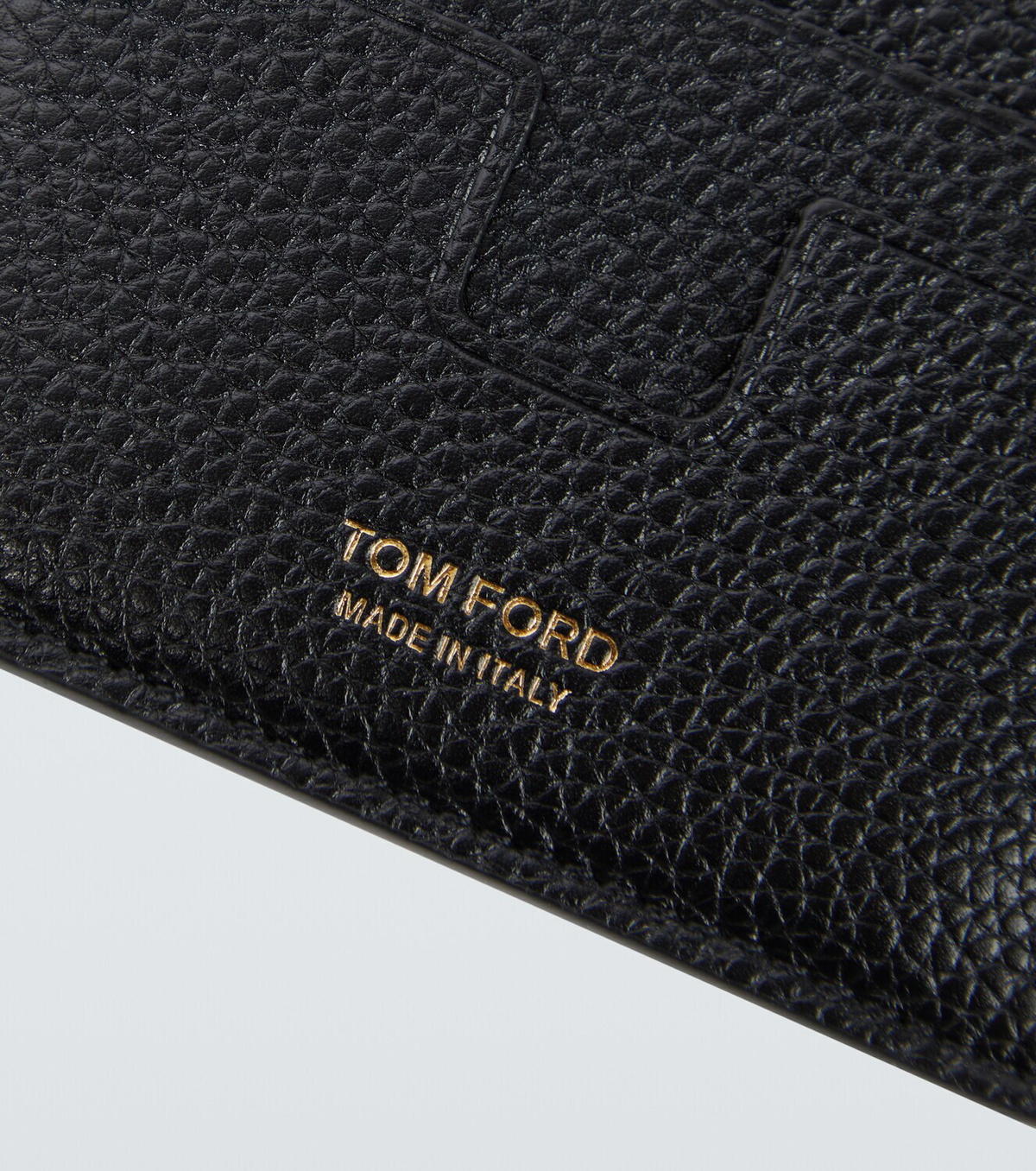 Tom Ford Logo leather card holder TOM FORD