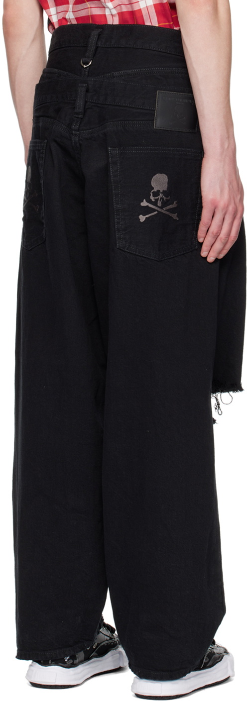 mastermind WORLD Black Water-Repellent Jeans MASTERMIND WORLD