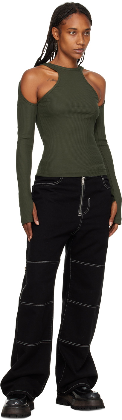 Dion Lee Black Work Jeans Dion Lee