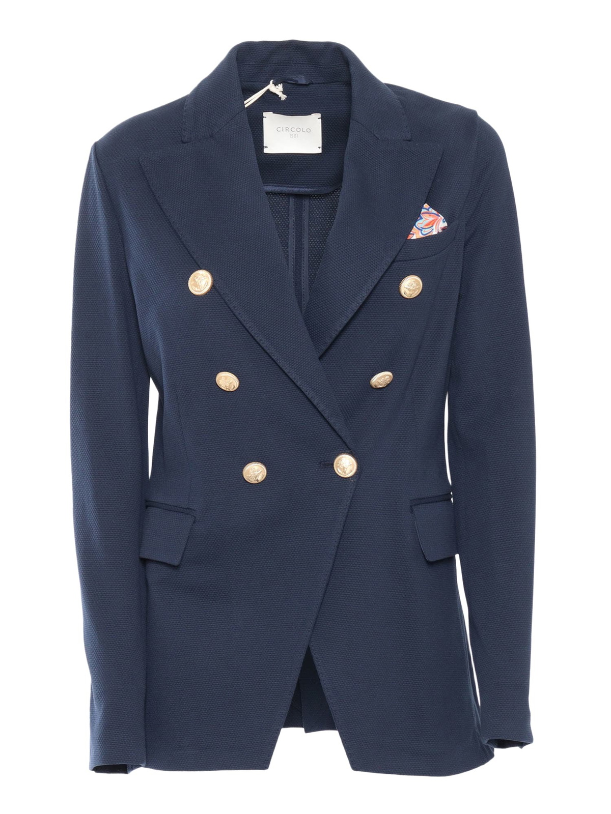 Circolo 1901 Oxford Double Breasted Jacket Circolo 1901