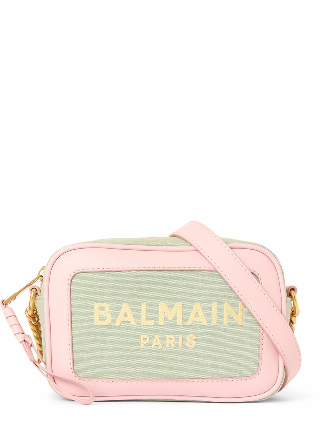 BALMAIN B-army Logo Canvas Camera Bag Balmain
