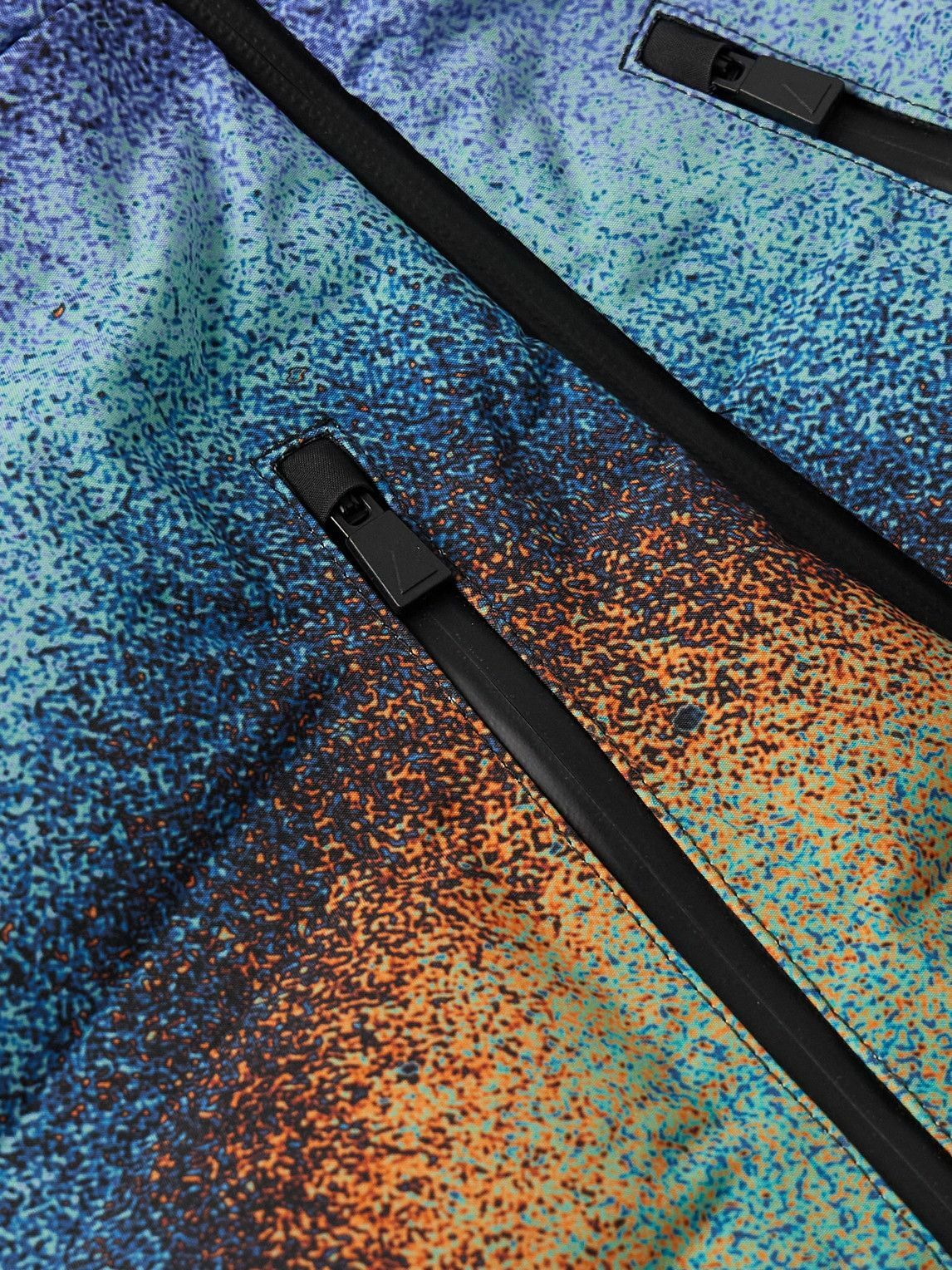 Aztech Mountain - Nuke Suit Printed Quilted Hooded Down Ski Jacket ...