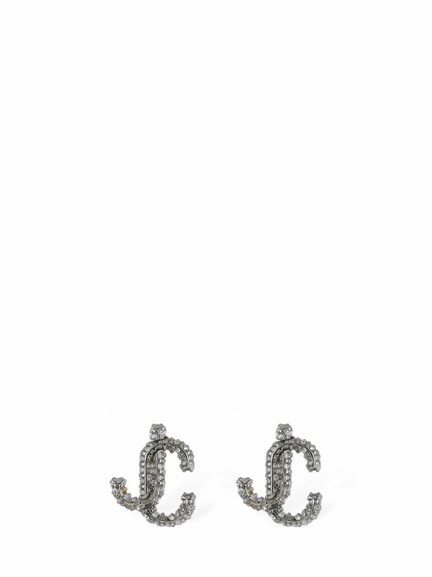 JIMMY CHOO - Jc Crystal Stud Earrings Jimmy Choo