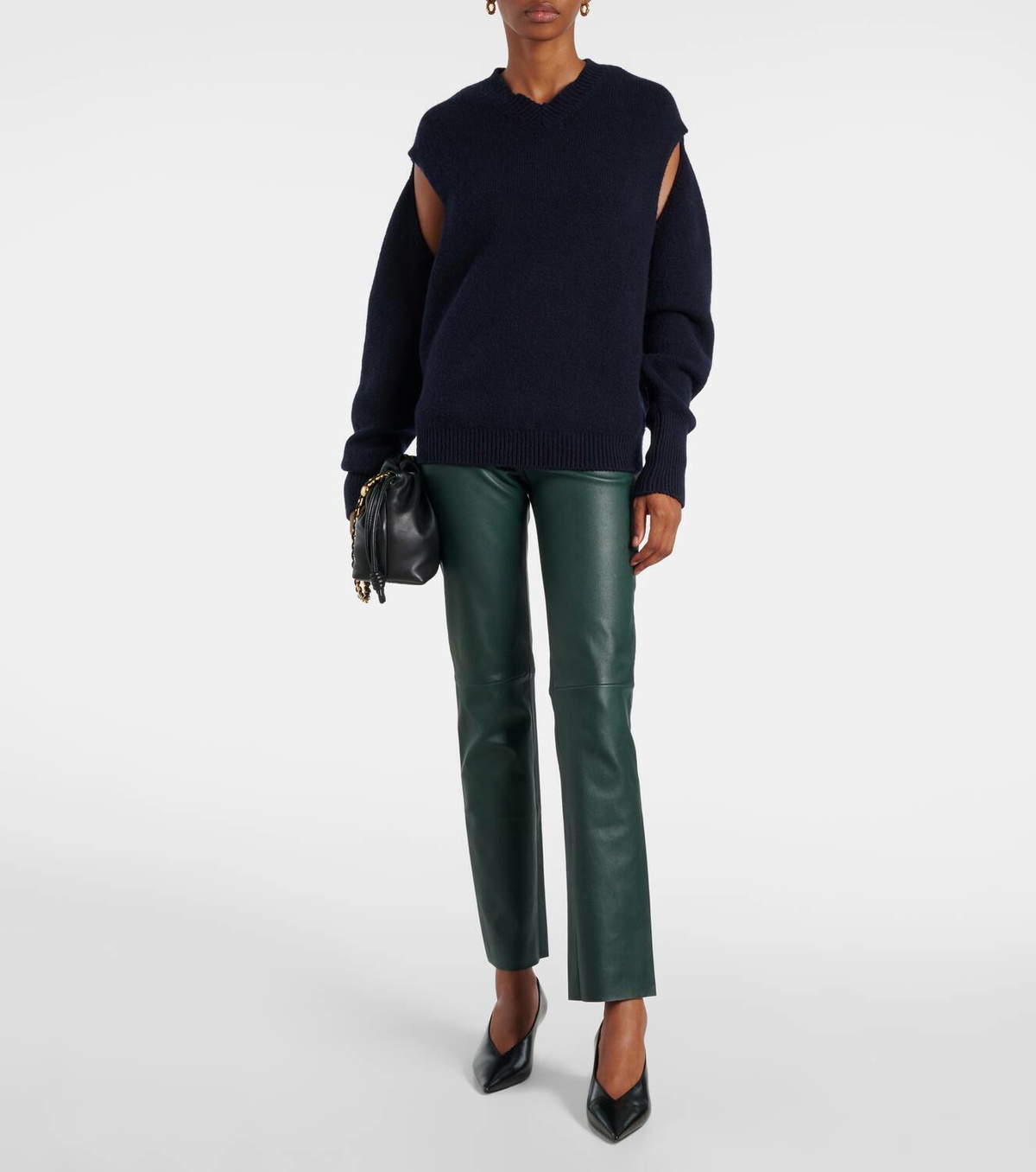 Stouls Jacky leather slim pants Stouls