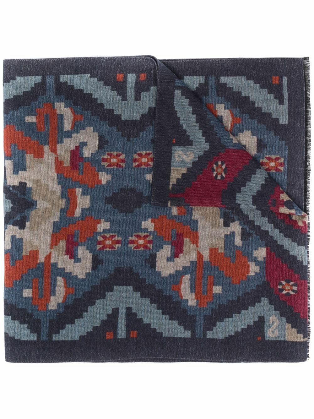 KITON - Silk Scarf Kiton