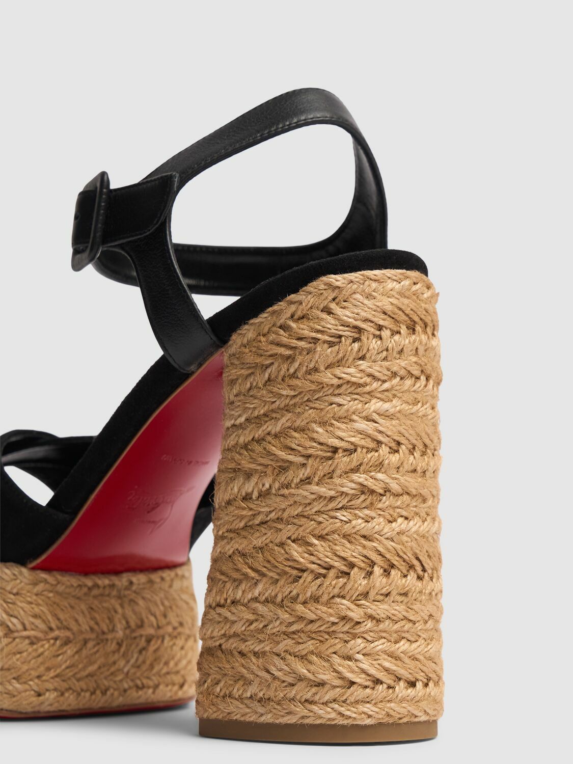 CHRISTIAN LOUBOUTIN 130mm Super Calakala Leather Sandals Christian ...