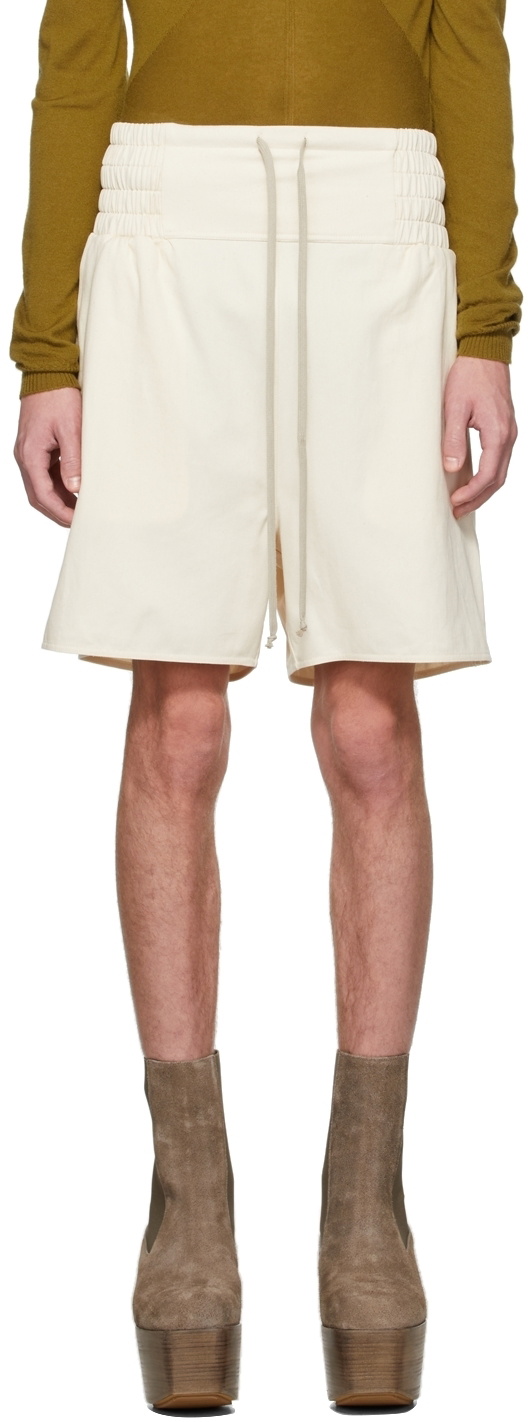 Rick Owens Off-White Boxing Shorts Rick Owens