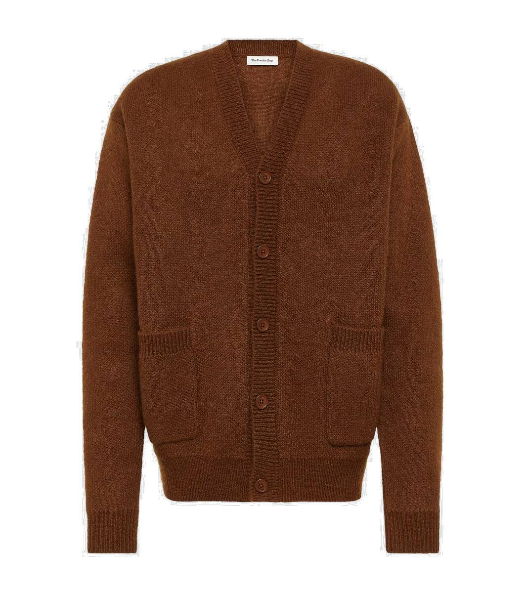 The Frankie Shop Lucas mohair and wool-blend cardigan The Frankie Shop