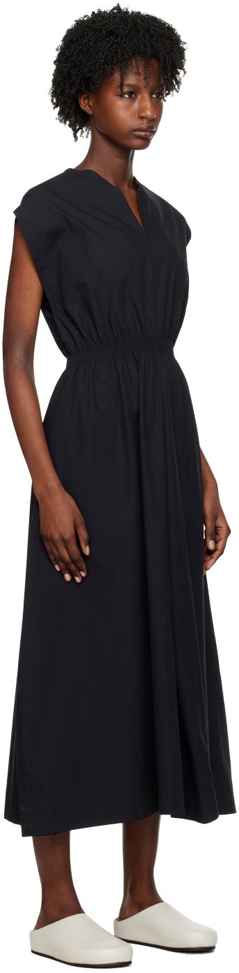 Studio Nicholson Navy Nestor Maxi Dress Studio Nicholson