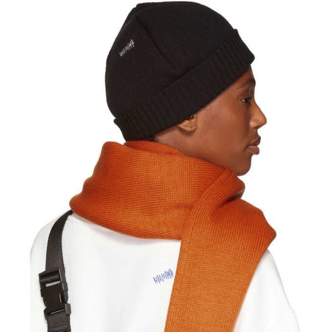 ADER error Black Tetris Label Beanie ADER error