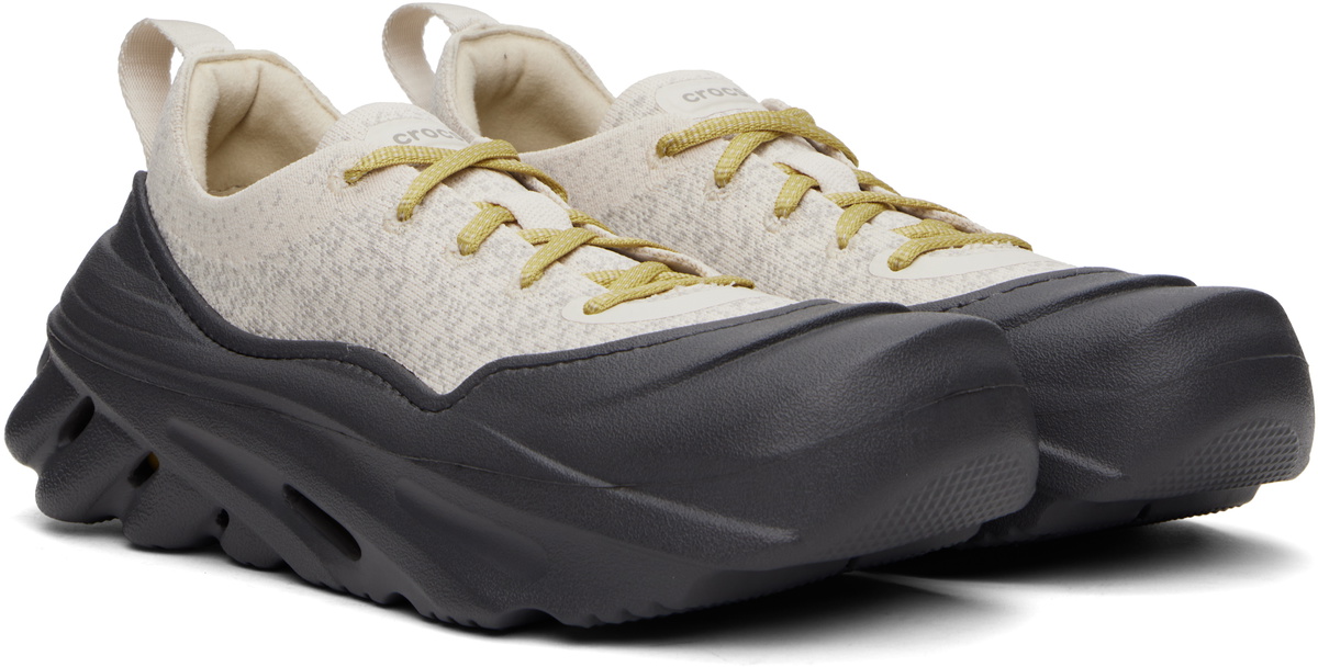 Crocs Beige & Black Echo Surge Sneakers Crocs