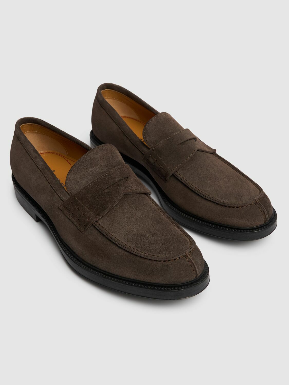 KITON Suede Loafers Kiton