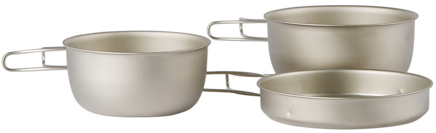 Snow Peak Titanium 3-Piece Cook Set Snow Peak