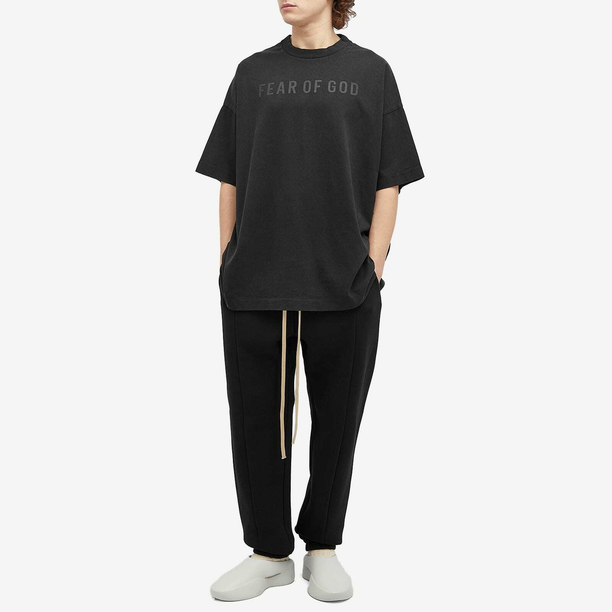 Fear of God Men's Fleece Sweat Pants in Black Fear Of God