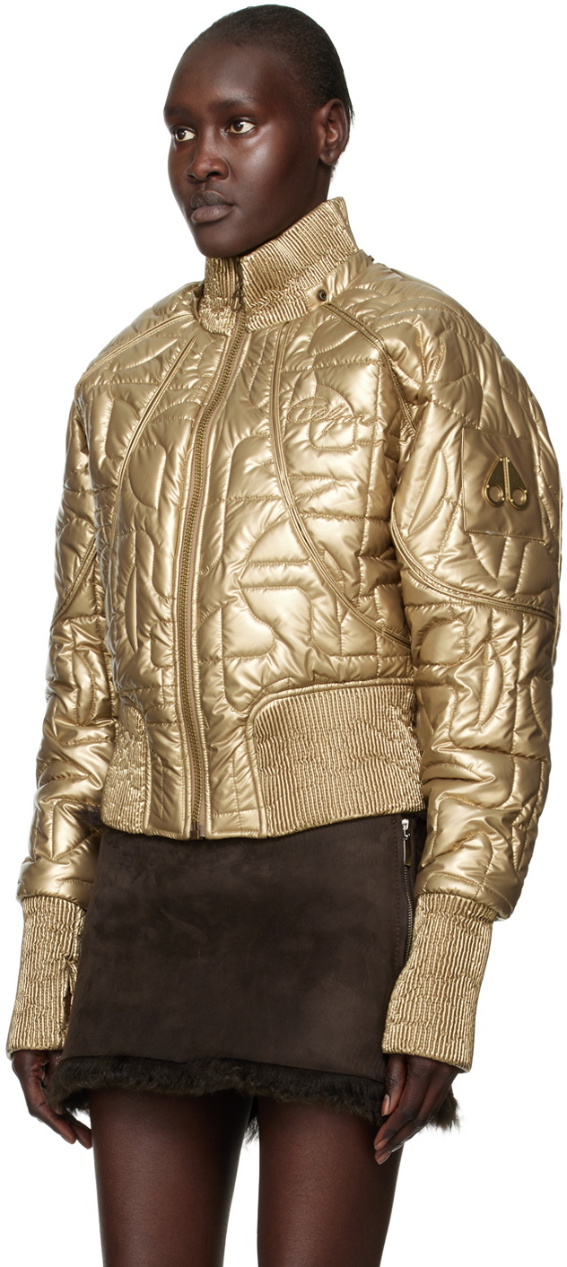 Moose Knuckles x Telfar Gold Telfar Edition Jacket Moose Knuckles