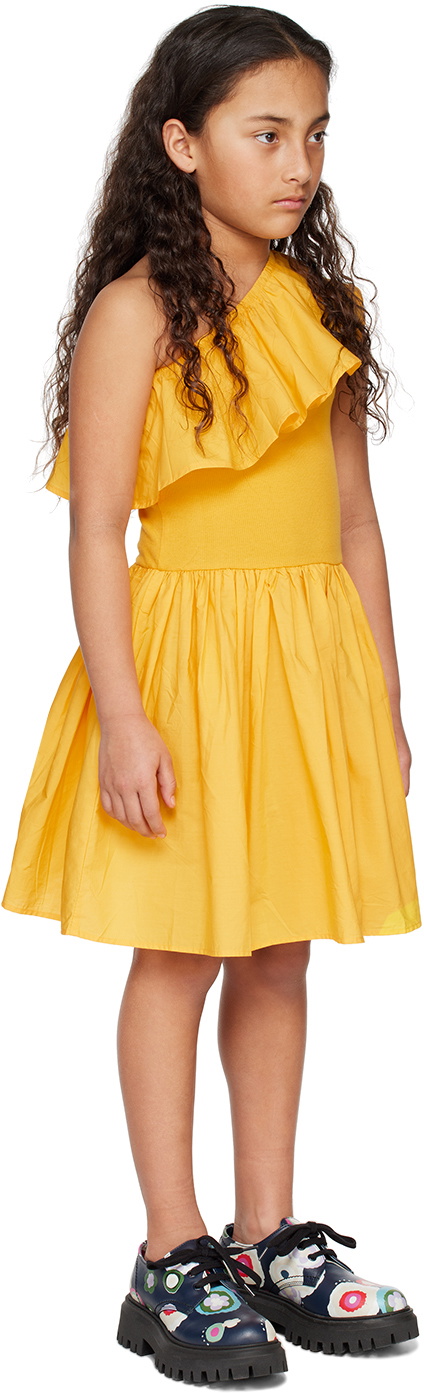 Molo Kids Orange Chloey Dress Molo