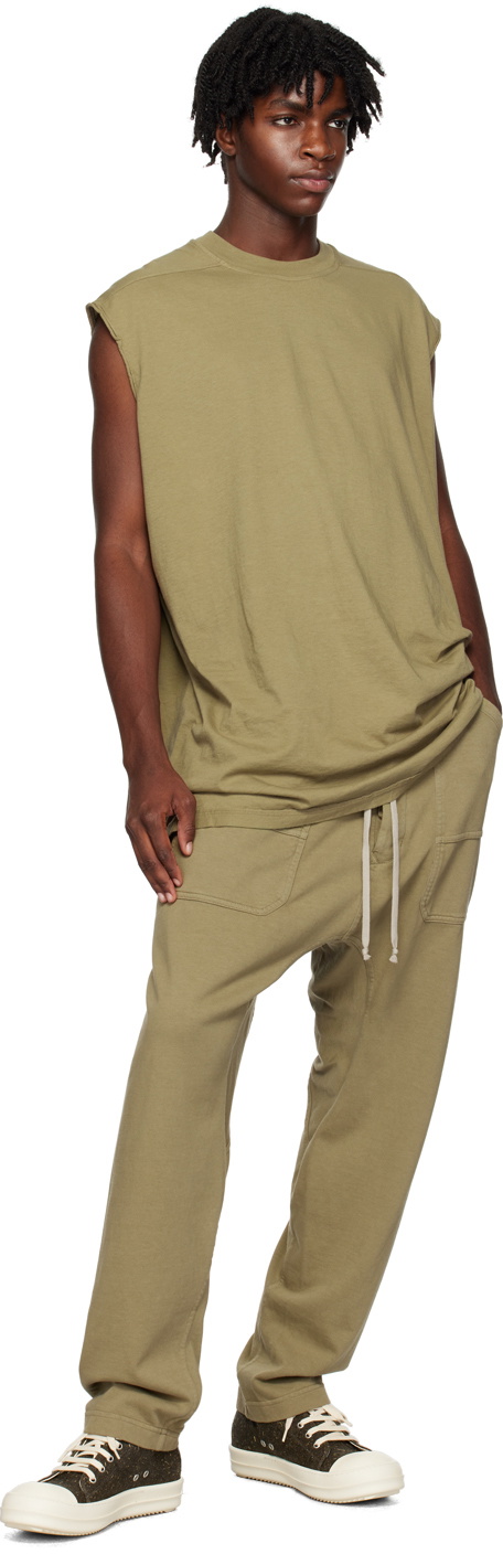 Rick Owens DRKSHDW Khaki Classic Cargo Pants Rick Owens Drkshdw