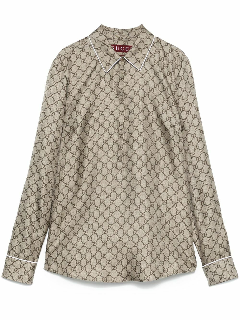 Gucci Printed Silk Shirt Gucci