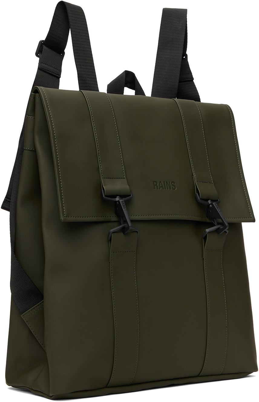 RAINS Khaki MSN Backpack Rains