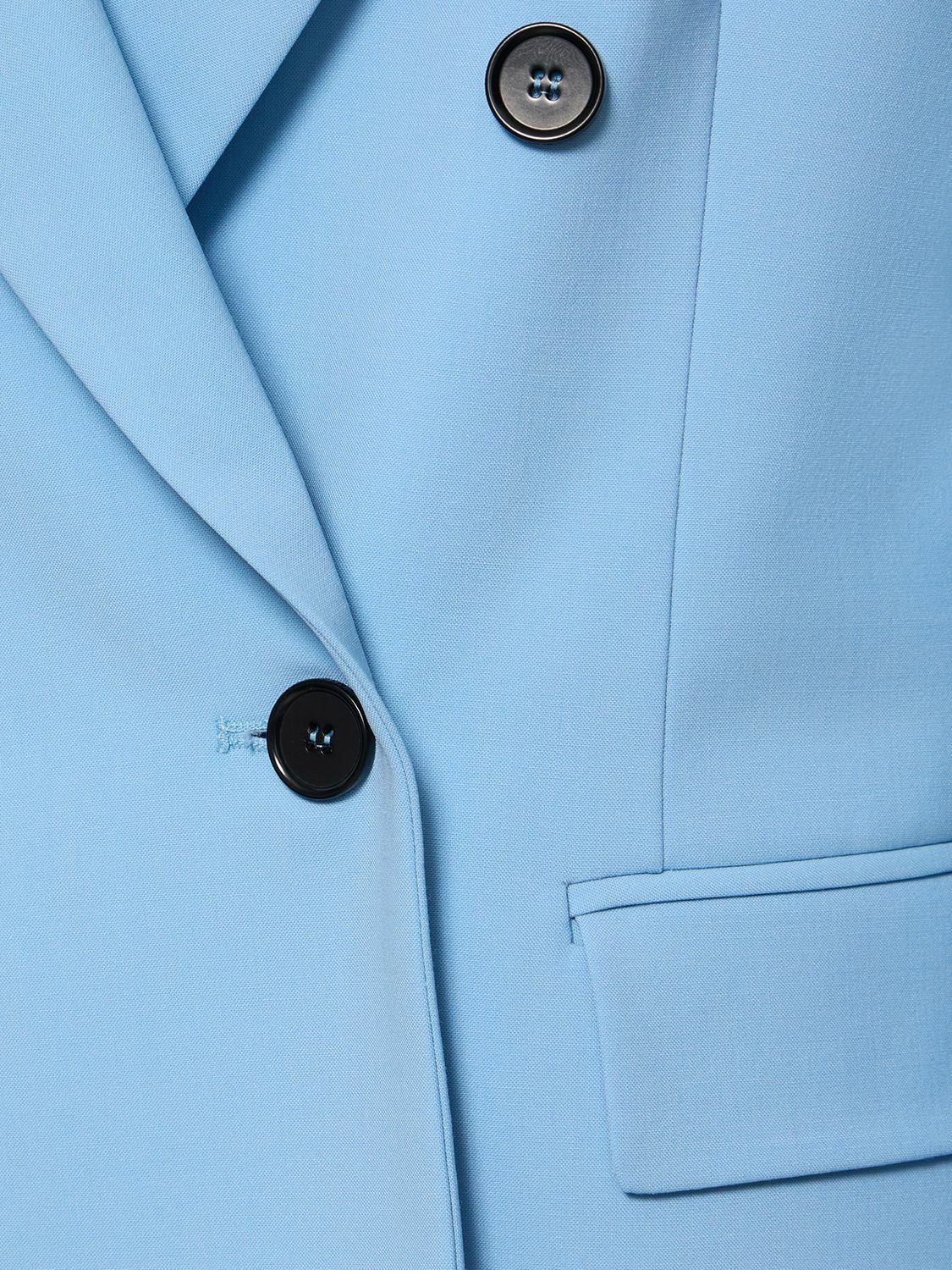 MSGM Stretch Wool Blazer Jacket MSGM