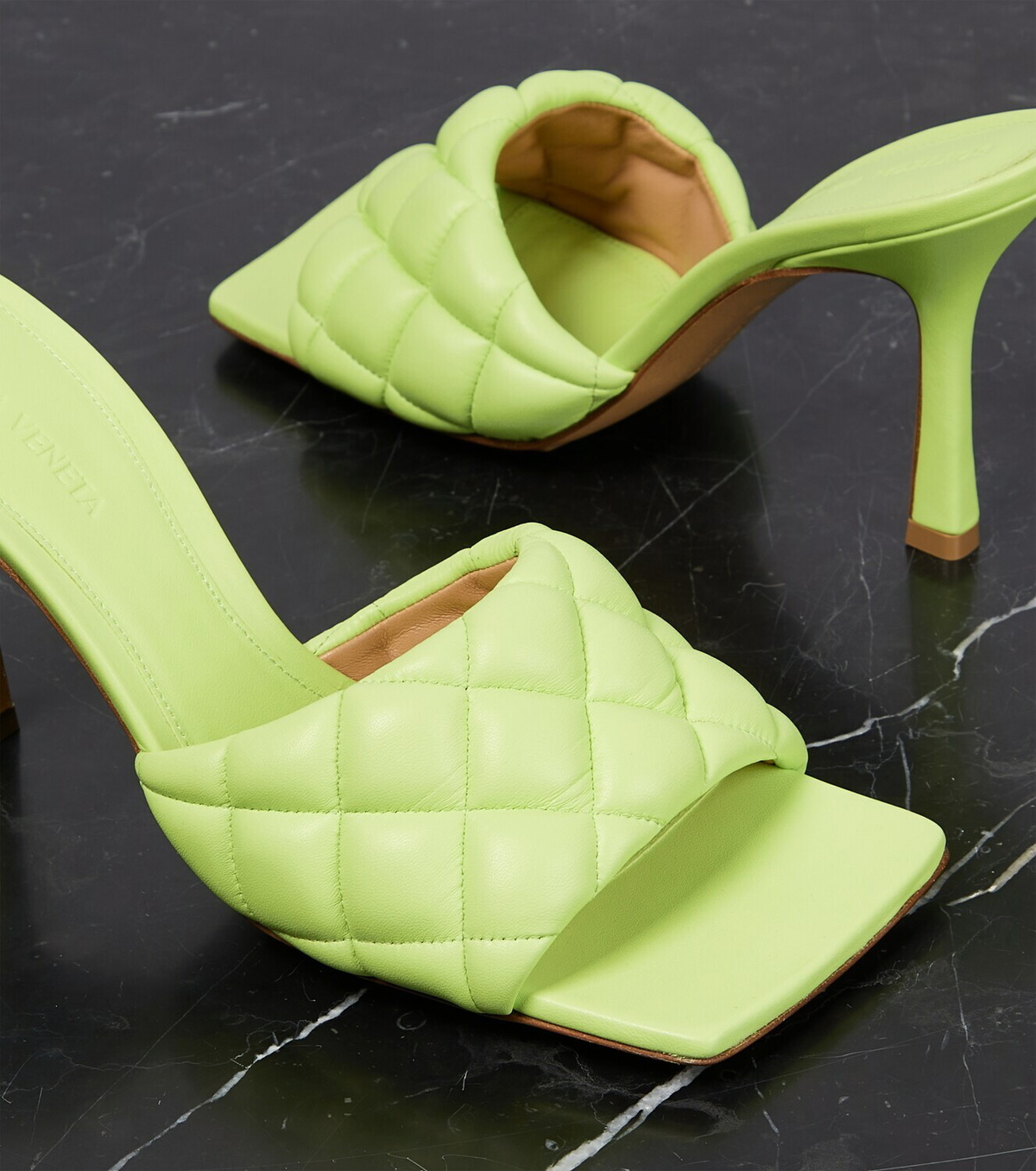 Bottega Veneta Padded leather mules Bottega Veneta