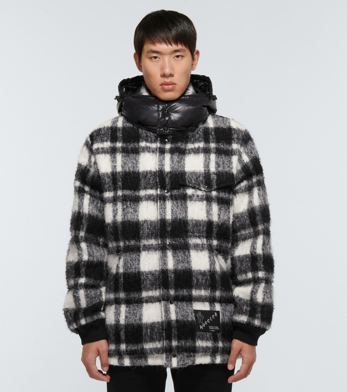 Moncler Genius - 7 Moncler FRGMT Hiroshi Fujiwara checked jacket ...