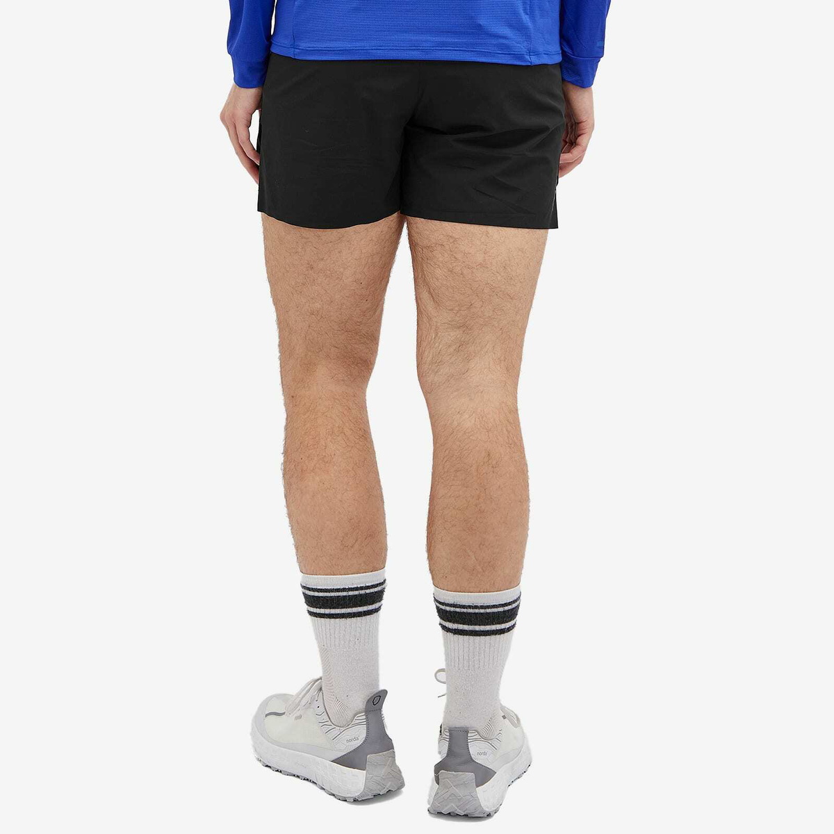 SOAR Men's Dual Run Shorts in Black Soar Running
