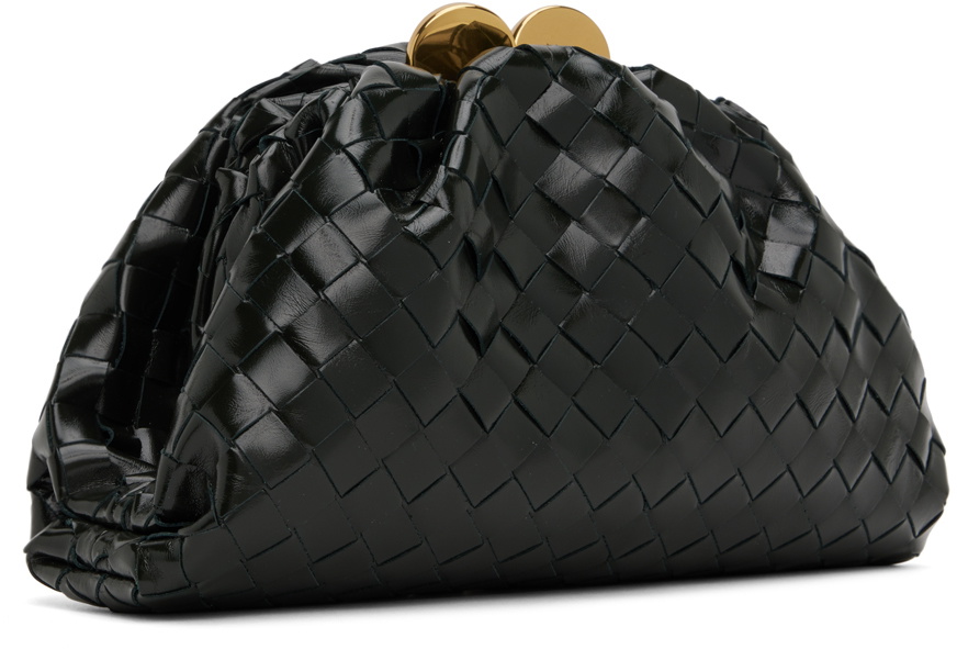 Bottega Veneta Green Teen Pouch Clutch Bottega Veneta