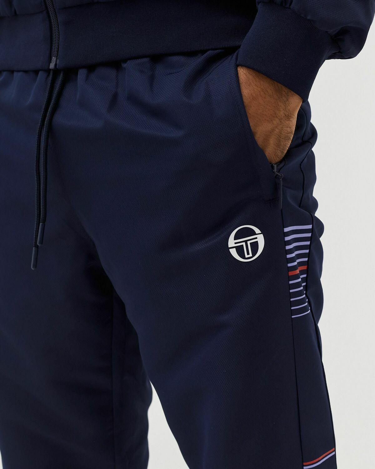 Sergio Tacchini Spaghetti Tracksuit Blue Tracksuit Sets Sergio Tacchini