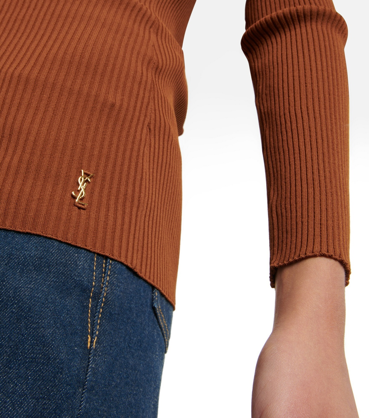 Saint Laurent - Ribbed-knit sweater Saint Laurent