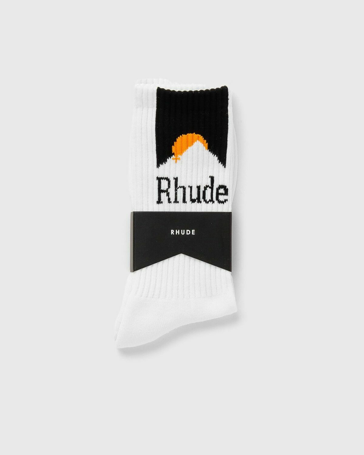 Rhude Moonlight Sport Sock Black/White Socks Rhude